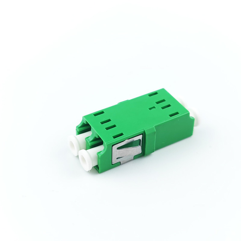 Standard Flange 2-Port Earless LC APC Fiber Optic Adapter for Optical ...