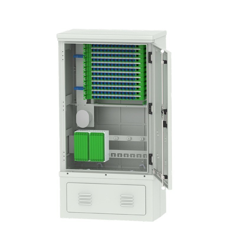 Outdoor Fiber Distribution Cabinet IP65 SMC for Wired LAN Network FTTH FTTX